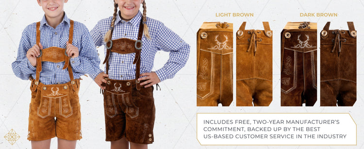 Lederhosen Kids - Leather Lederhosen for Kids | Bavaria Trachten