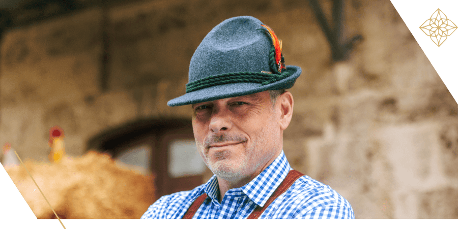 German Oktoberfest Hat: Traditional Bavarian Hat with Feather – Bavaria ...