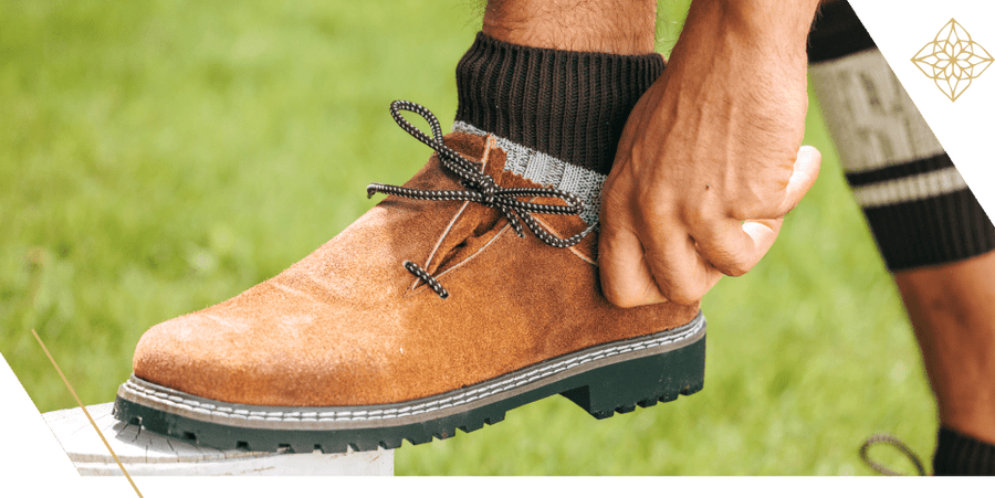 German Lederhosen Shoes: Haferl Shoes for Oktoberfest – Bavaria Trachten
