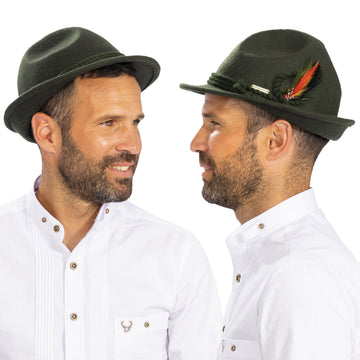 German Oktoberfest Hat: Traditional Bavarian Hat with Feather – Bavaria ...